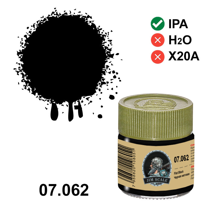 Flat Black 10ml – HOBBYColours