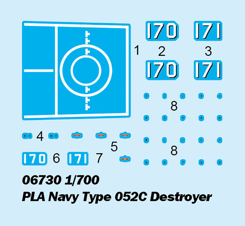 PLA Navy Type 052C Destroyer – HOBBYColours