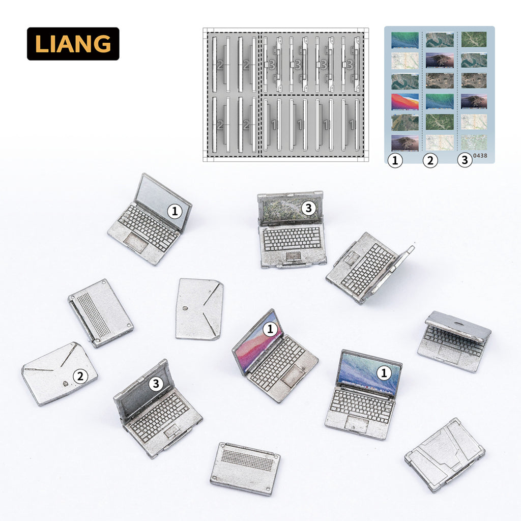 Model Laptops 1/35 (12 pcs) – HOBBYColours