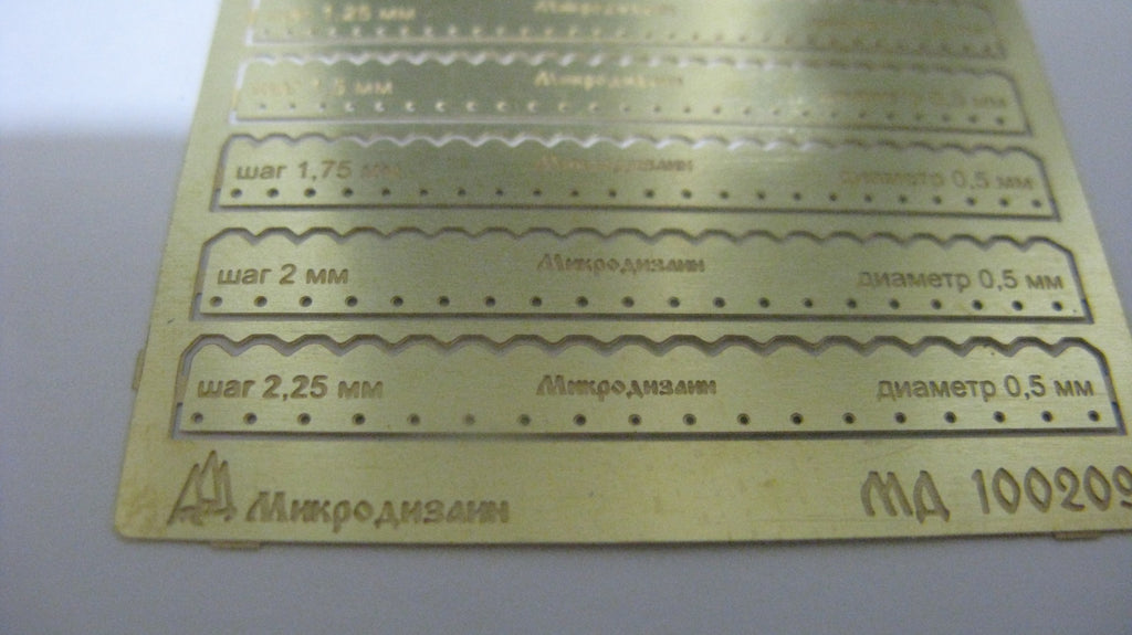 Stencil for applying riveting - Type 5 – HOBBYColours