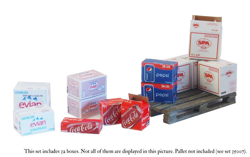 Cardboard Boxes - Water and soda drinks – HOBBYColours