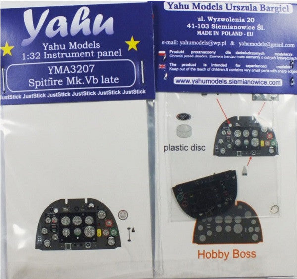 Spitfire V late Instrument Panel – HOBBYColours
