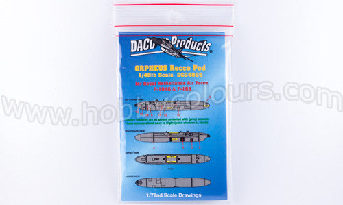 F-104 / F-16 Orpheus Recce Pod – HOBBYColours