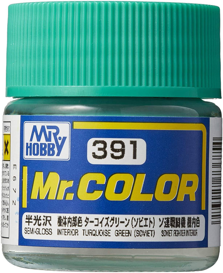Mr. Color Interior Turquoise Green (Soviet) (10 ml) – HOBBYColours